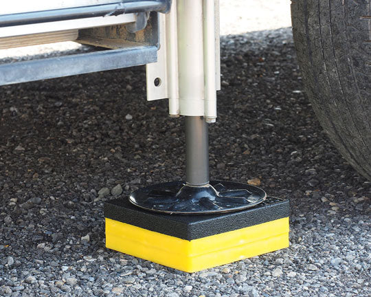 The Cap | Rubber Plastic Leveling Blocks Topper | RV SnapPad®