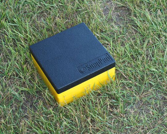 The Cap | Rubber Plastic Leveling Blocks Topper | RV SnapPad®