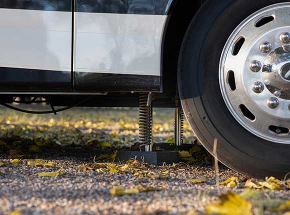 PRIME 4-Pack | Class C Motorhome Permanent Jack Pads | RV SnapPad®